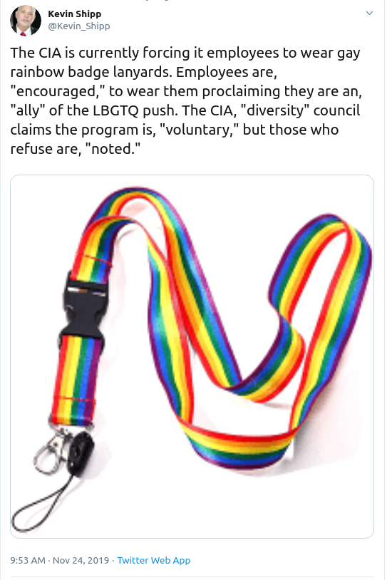 Former CIA Investigator Says CIA Agents Are Being Forced to Wear Gay ...